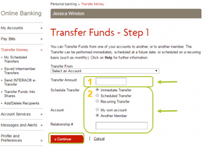 How do I transfer funds to another member? - Learning Hub