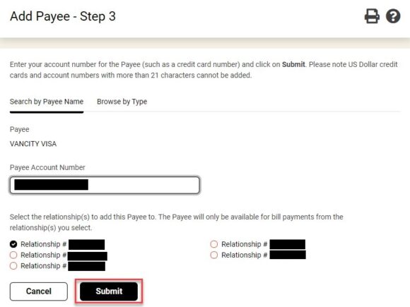 How do I add or delete a bill payee? - Learning Hub