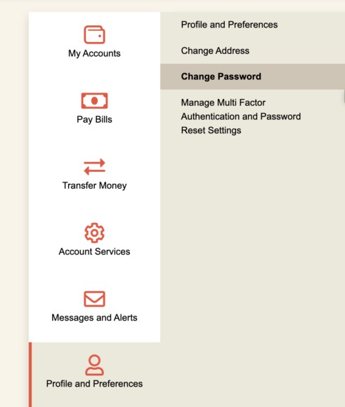 How do I change my online banking password? - Learning Hub