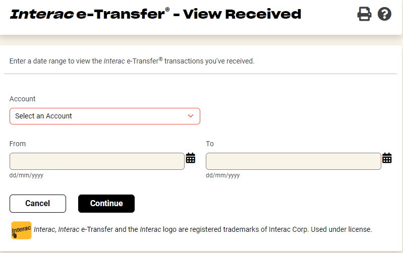 How do I review my history of Interac e-Transfers? - Learning Hub