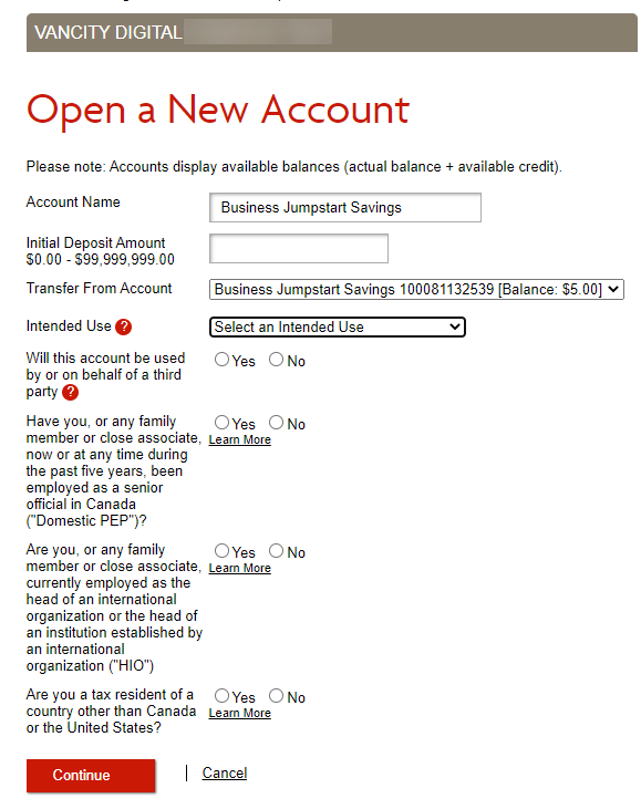How do I add an additional account in online banking? i.e. term deposit ...