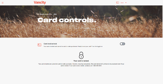 enviro™ Visa* card controls - Learning Hub