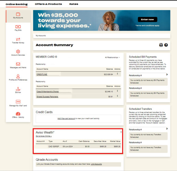 How do I view my Aviso Wealth or Qtrade Direct Investing accounts in ...