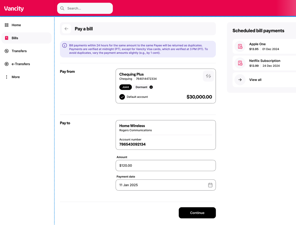 How do I set up an automatic bill payment? - Learning Hub
