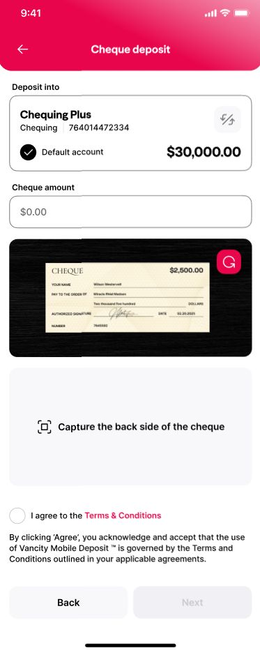 How do I deposit a cheque using the mobile app? - Learning Hub